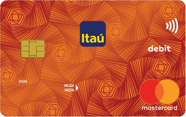 Tarjeta debito Mastercard debit - Banco Itaú Colombia - Banco Itaú